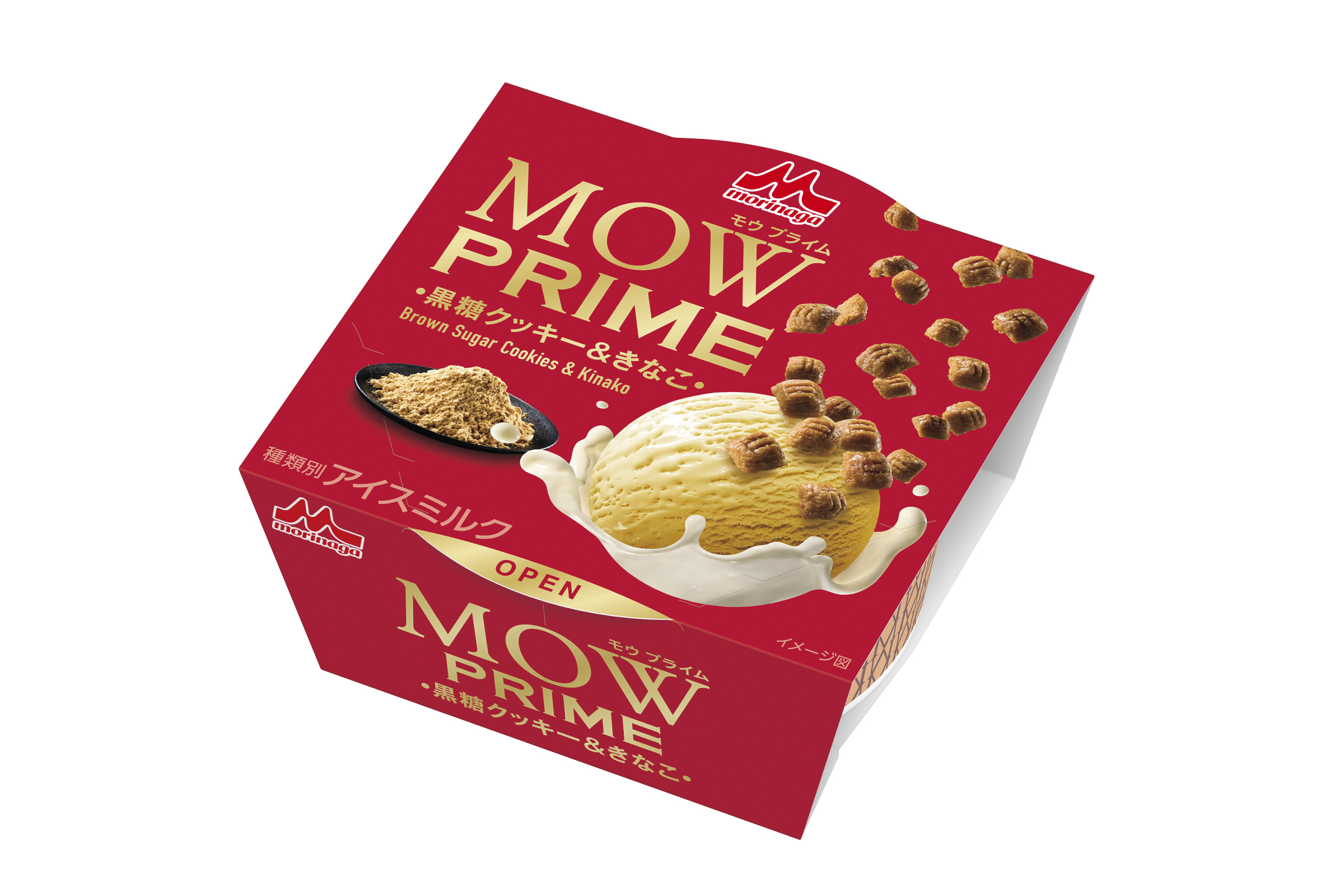 「MOW PRIME（モウ プライム） 黒糖クッキー＆きなこ」 9月1日(月)より全国にて期間限定発売 | ニュースリリース | 森永乳業株式会社